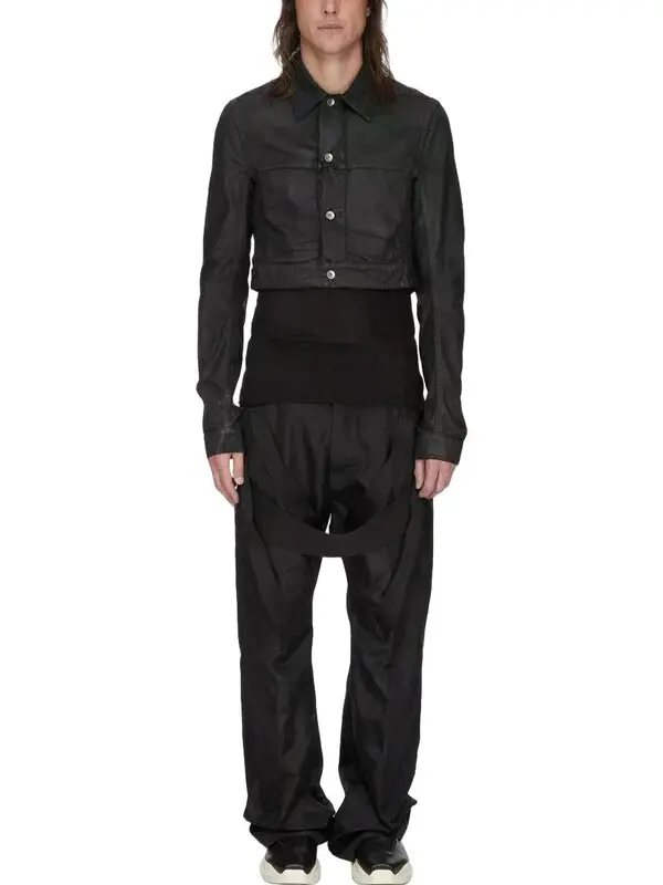 Rick Owens Megastrapped Geth Trousers - Black