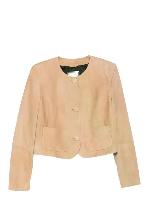 Tagliatore Betta Cropped Jacket - Neutrals