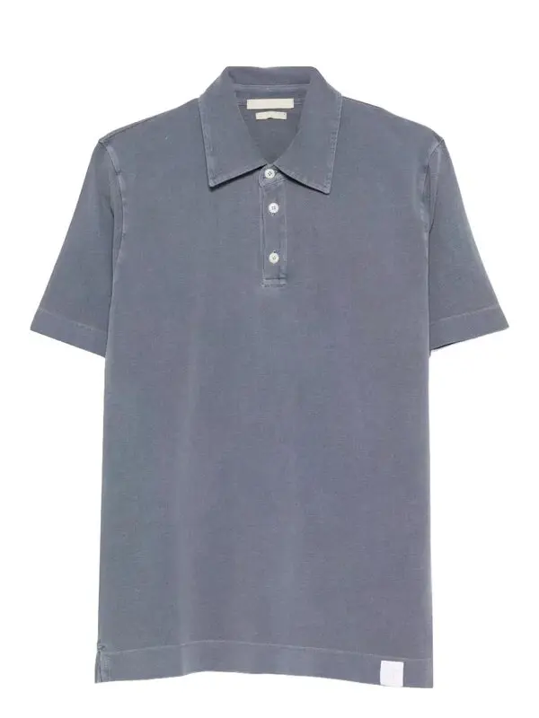 DANIELE FIESOLI Short-sleeve Polo Shirt - Blue