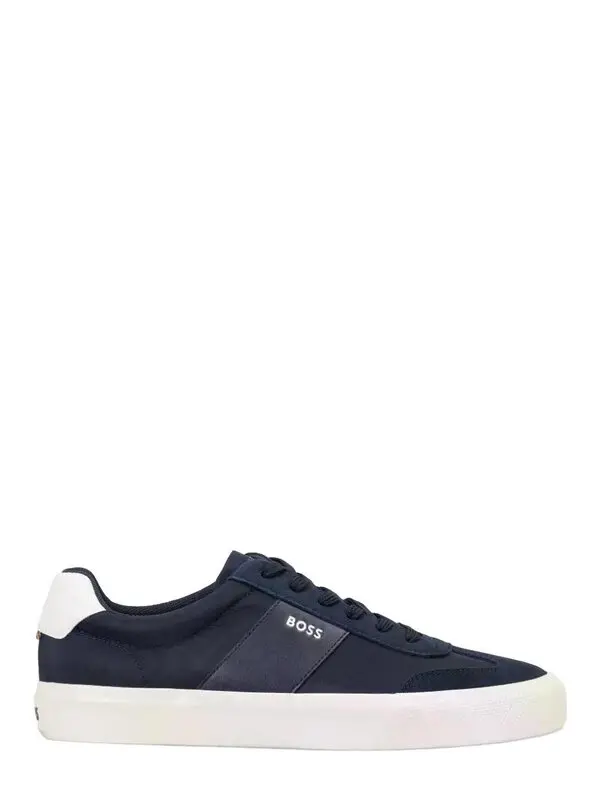 BOSS Panelled Sneakers - Blue