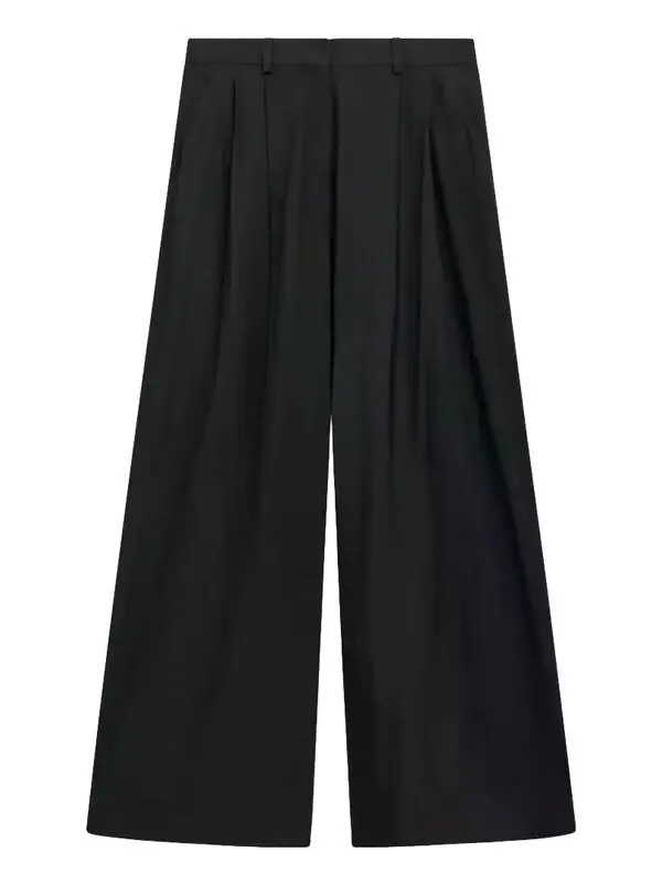 Liviana Conti Anthony Pleated Trousers - Black