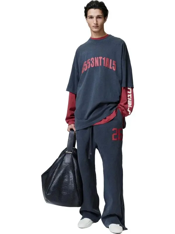 Fear Of God Iron Chicago 90s Oversized T-shirt - Grey