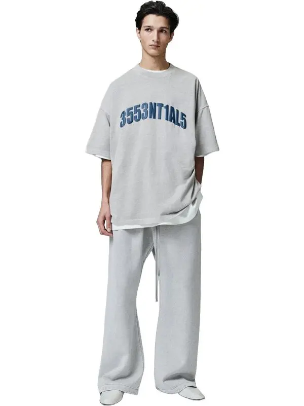 Fear Of God Smoke New York 90s Oversized T-shirt - Grey