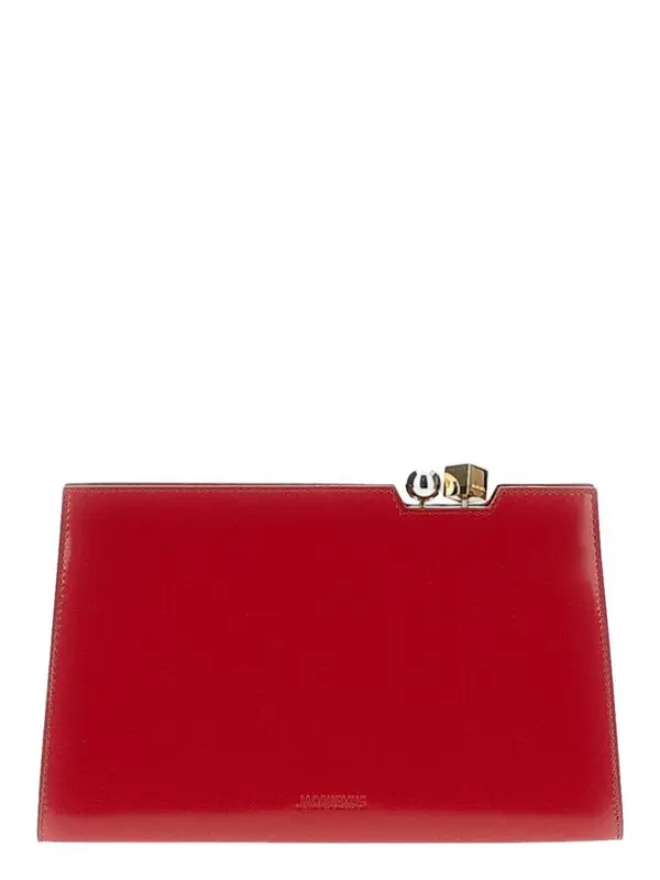 Jacquemus Le Salon Pochette Bag - Red