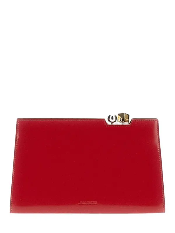Jacquemus Le Salon Pochette Bag - Rosso