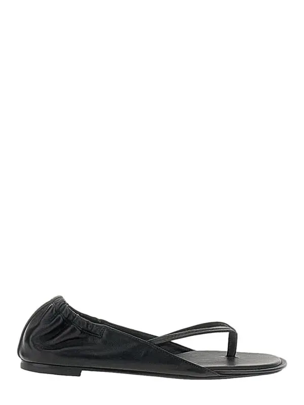 Jacquemus Nu-pieds Thong Sandals - Black