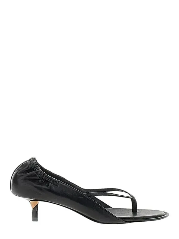 Jacquemus Nu-pieds B Flip-flop Sandals - Black