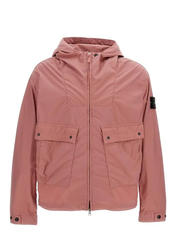 Stone Island Short Parka - Rose