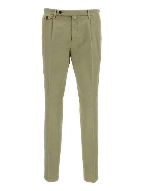 BRIGLIA 1949 Slim Fit Trousers - Green