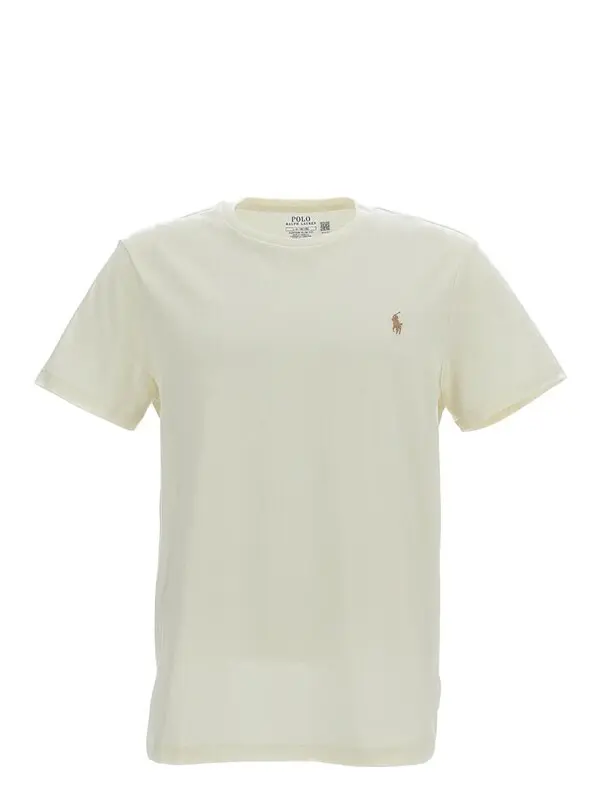Polo Ralph Lauren Slim Fit Cotton T-shirt - Beige