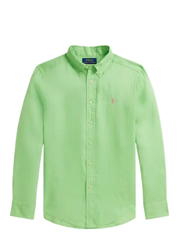 Ralph Lauren Linen Shirt - Collection Lime