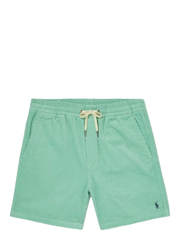 Polo Ralph Lauren Straight-leg Cotton Drawstring Shorts - Green