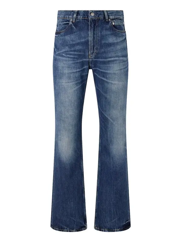 Our Legacy Carlson Cut Straight-leg Jeans - Blue