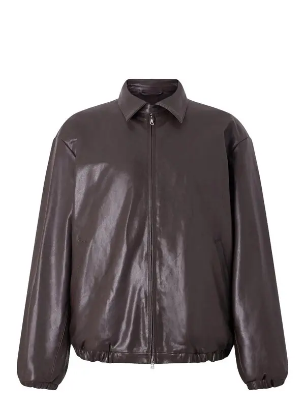 SSSTEIN Leather Jacket - Brown