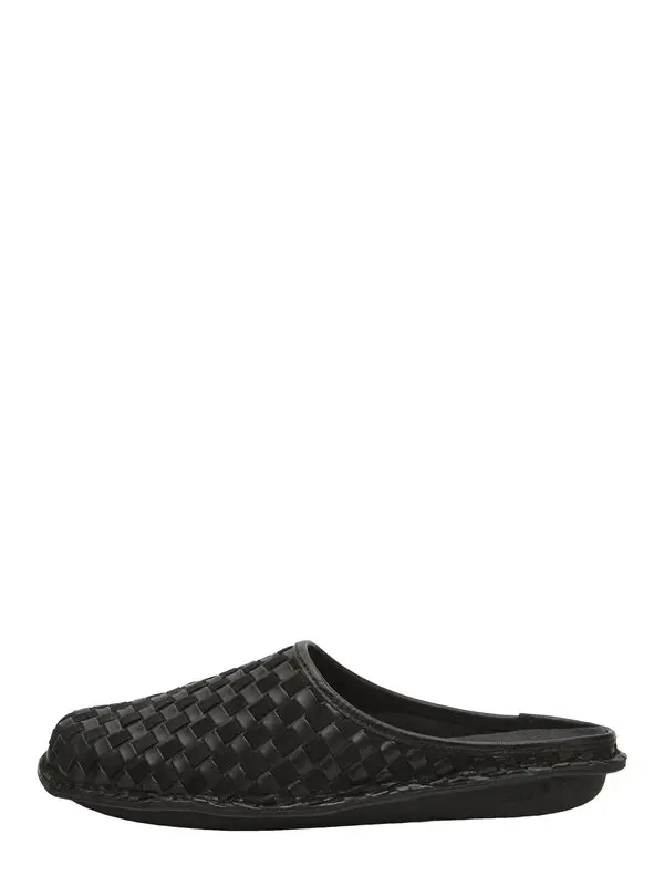 Comme Des Garçons Suede Slip-on - Black