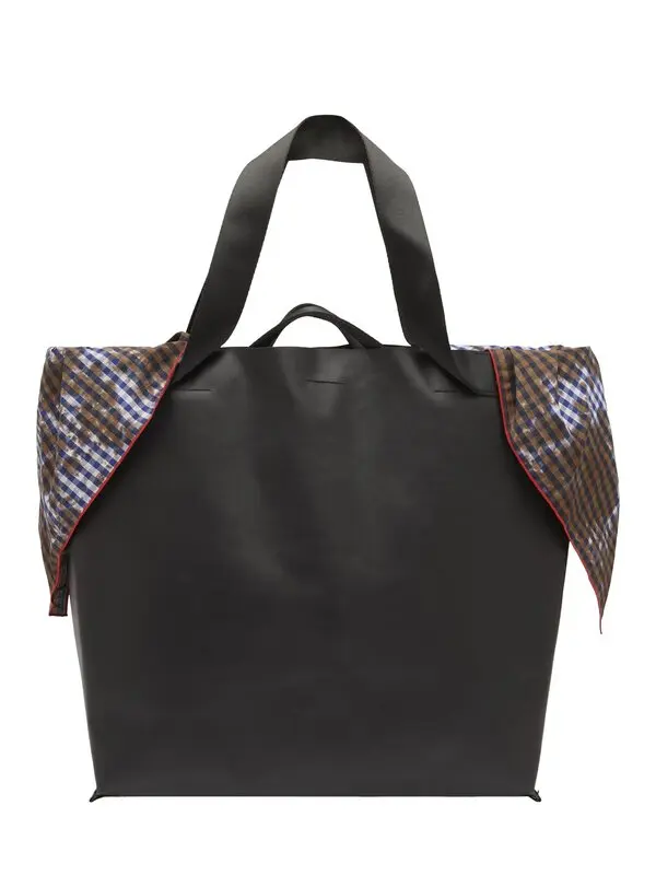 Ottolinger Pu Beach Tote - Pitch Black