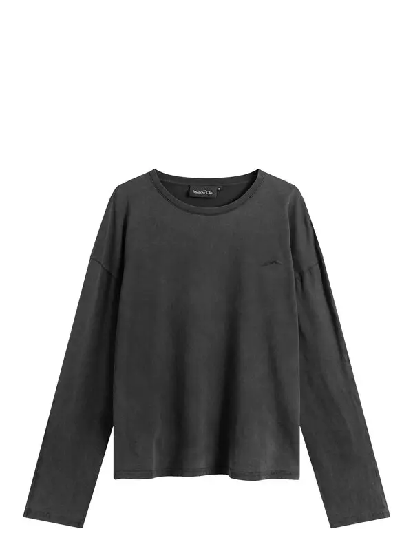 MELLOW CLO Everyday Longsleeve T-shirt - Washed Black