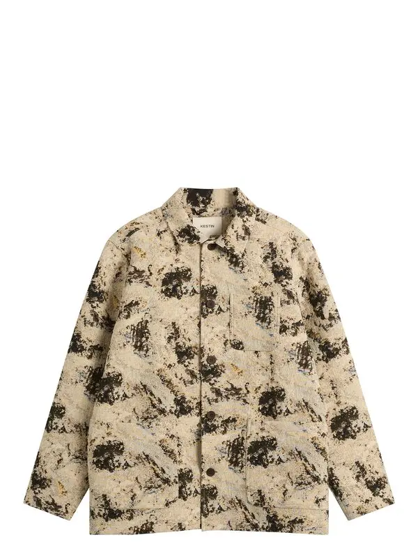 KESTIN Jacquard Ormiston Jacket - Brown Camo
