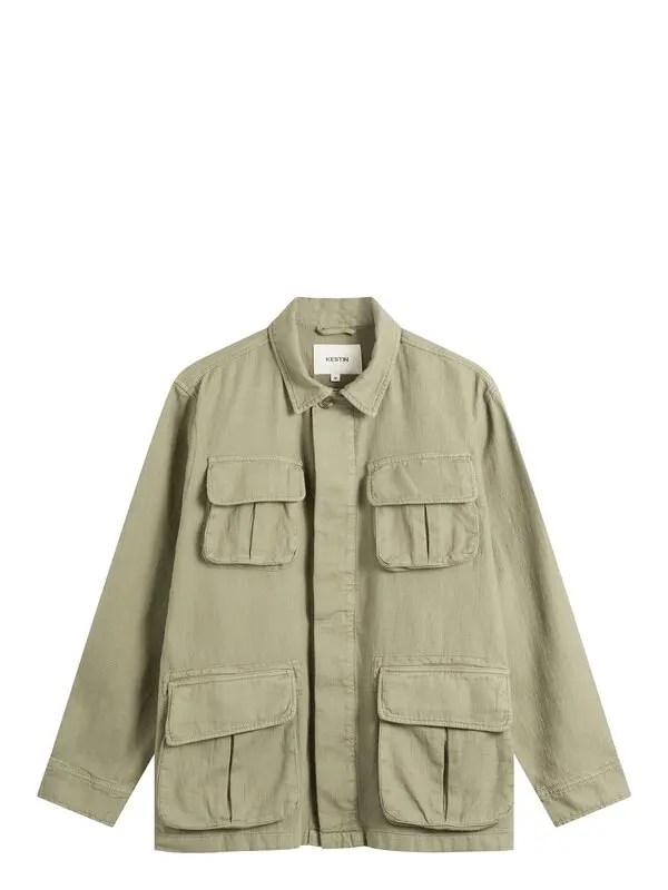 KESTIN Tyndrum Slub Field Jacket - Military
