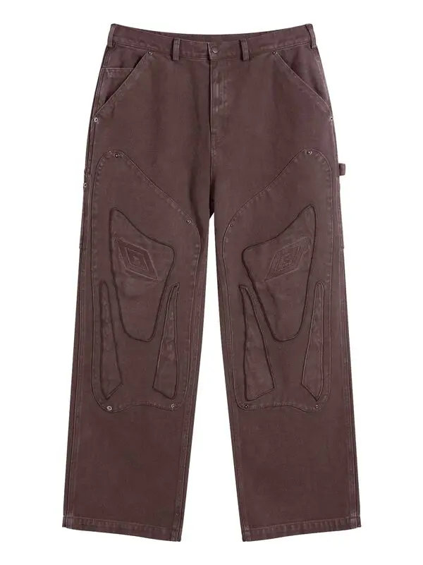 UMBRO BY SLAM JAM Shinguard Canvas Pant - Black Olive