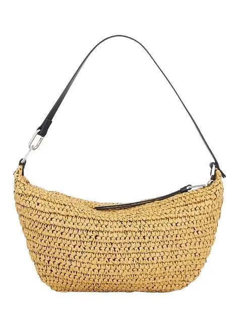 ALLSAINTS Luna Micro Paper Shoulder Bag - Neutral