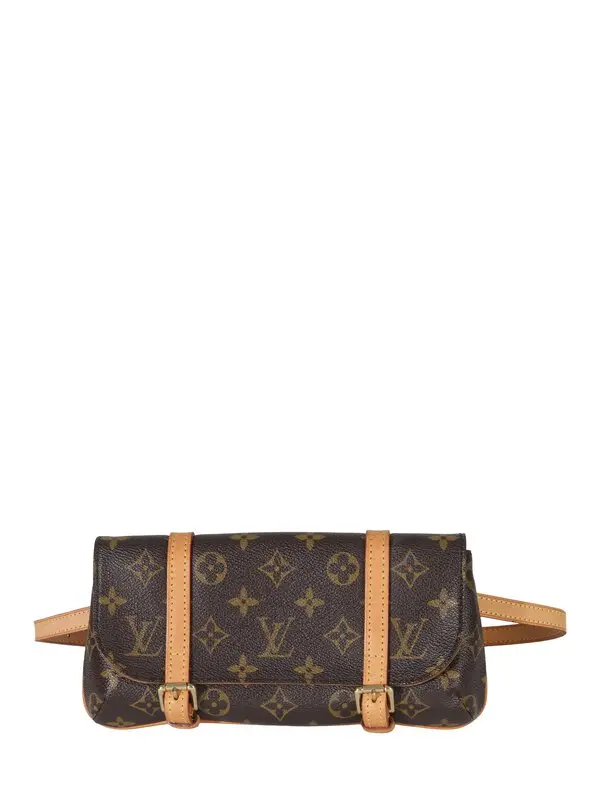 LOUIS VUITTON Monogram Canvas Pochette Marelle - Brown