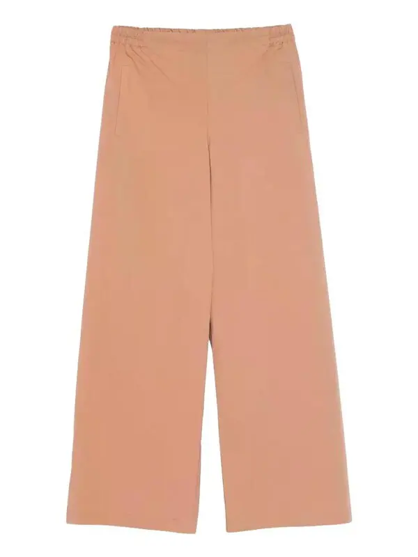 NIU Elasticated Wide Leg Trousers - Neutrals