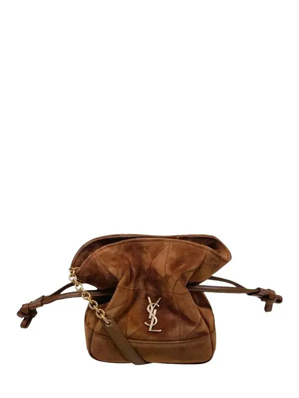 Saint Laurent Mini Jamie Bucket Bag - Brown