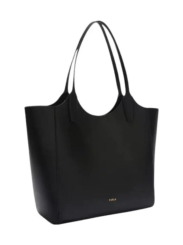 Furla Lea Pocket Tote Bag - Black
