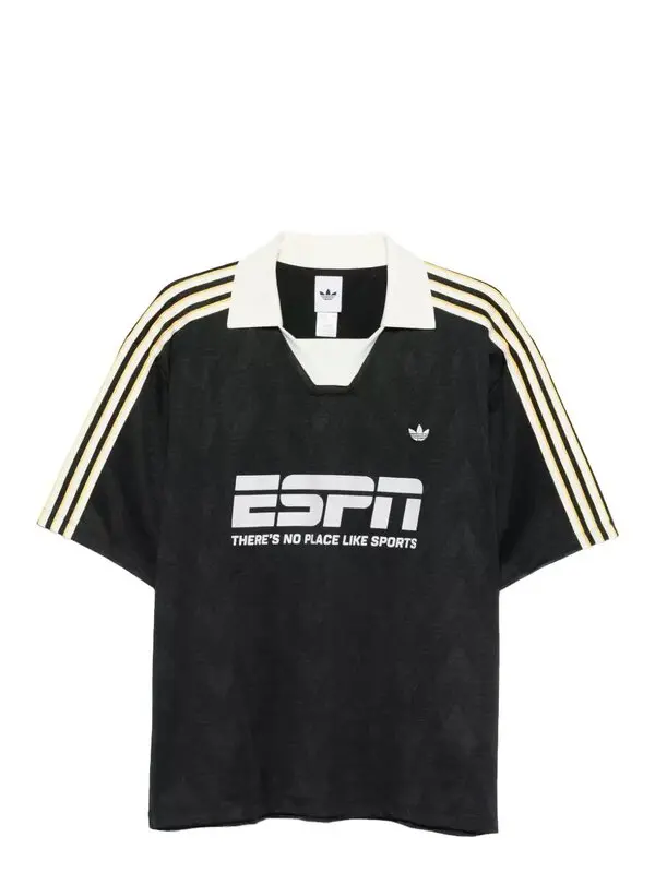Adidas Football Striped T-shirt - Black