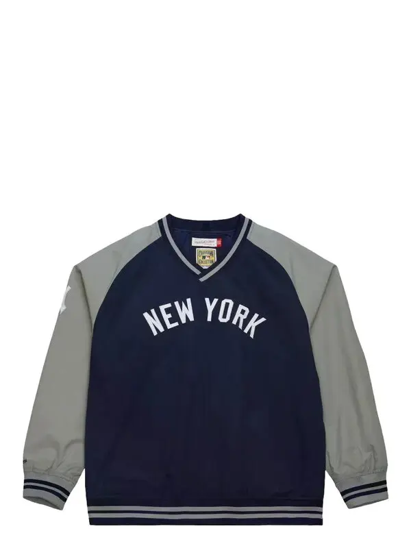 Mitchell & Ness New York Yankees Cooperstown Collection Pullover - Blue