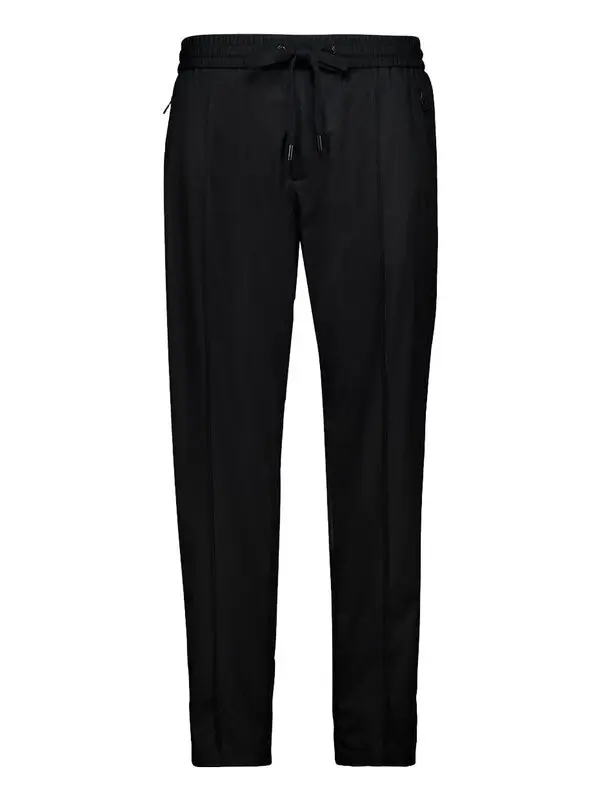 Dolce & Gabbana Light Nylon Jogging Pants - Black