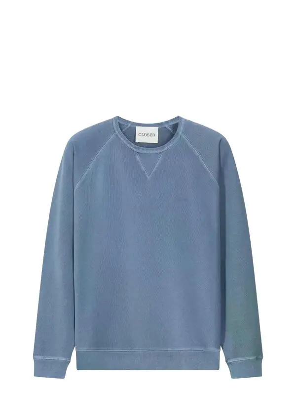 Closed Raglan Sweatshirt - Blue