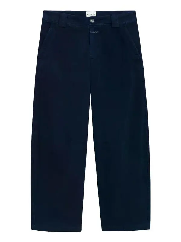 Closed Button Romi Trousers - Blue