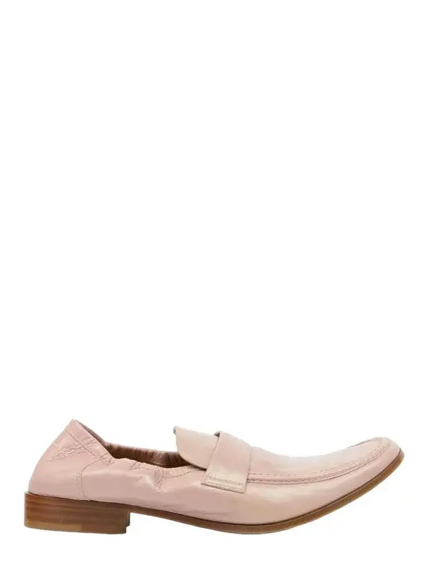 MAISON MARGIELA Penny Strap Leather Ballet Flats - Pink