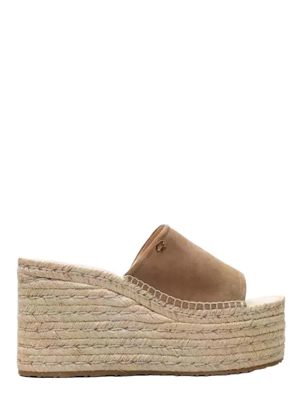 GIANVITO ROSSI Suede Espadrilles - Neutrals