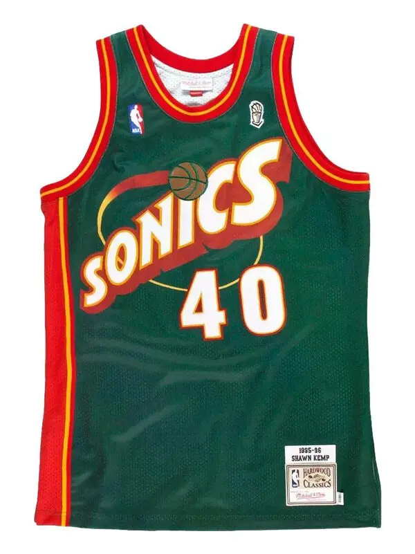 Mitchell & Ness Sleeveless Jersey Tank - Green