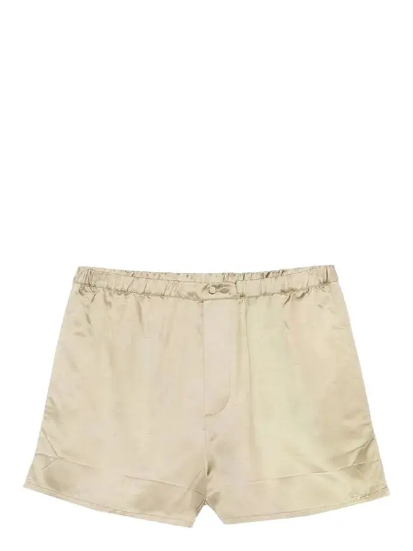 N°21 Tailored Elasticated Shorts - Neutrals