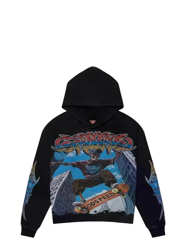 GODSPEED Ollie Graphic Hoodie - Black
