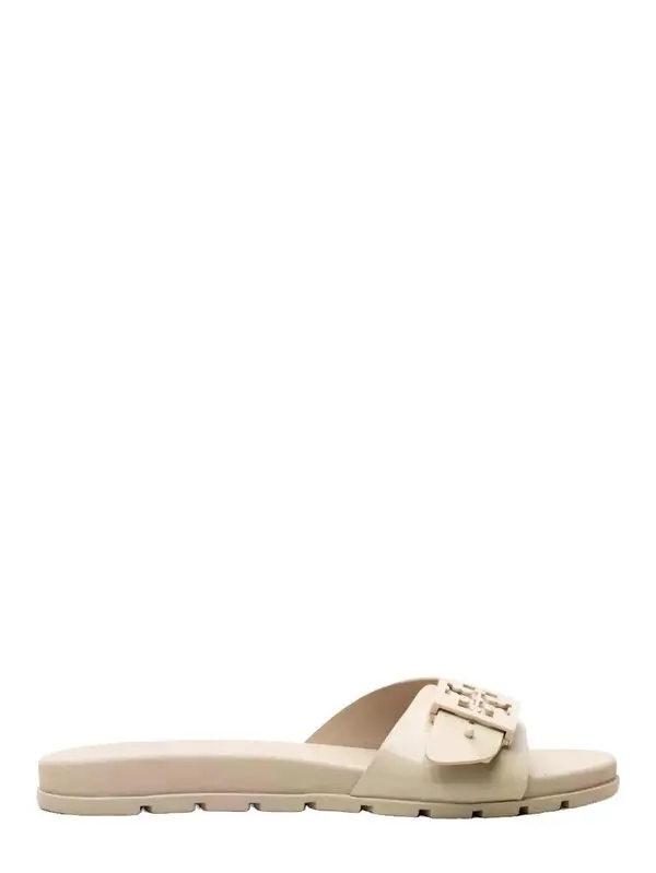 Tory Burch Mellow Buckle-fastening Slides - Neutrals