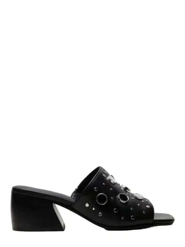 Free People Mirage Studded Embellished Sandals - Black