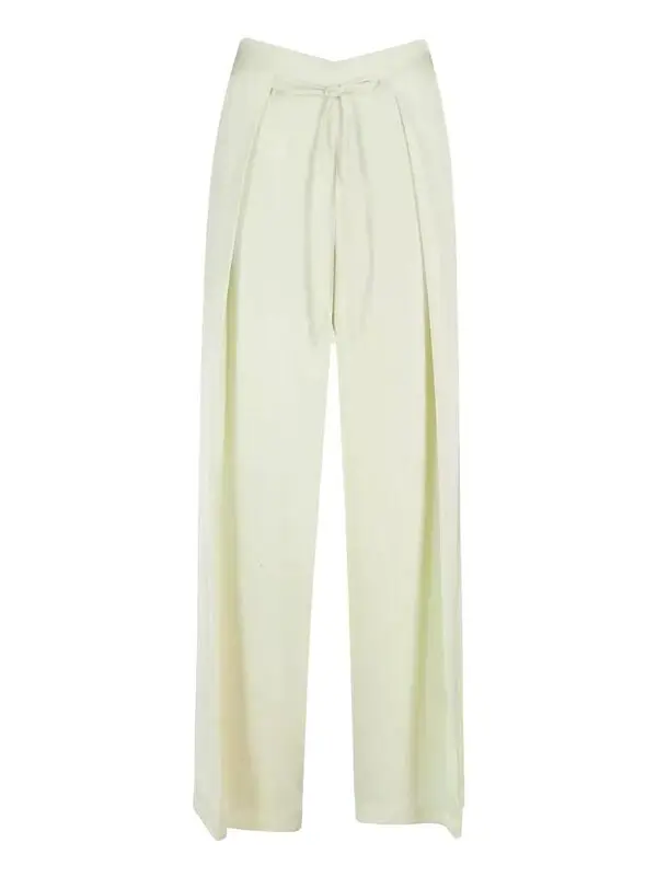 ISABELLE BLANCHE Drawstring Trousers - Yellow