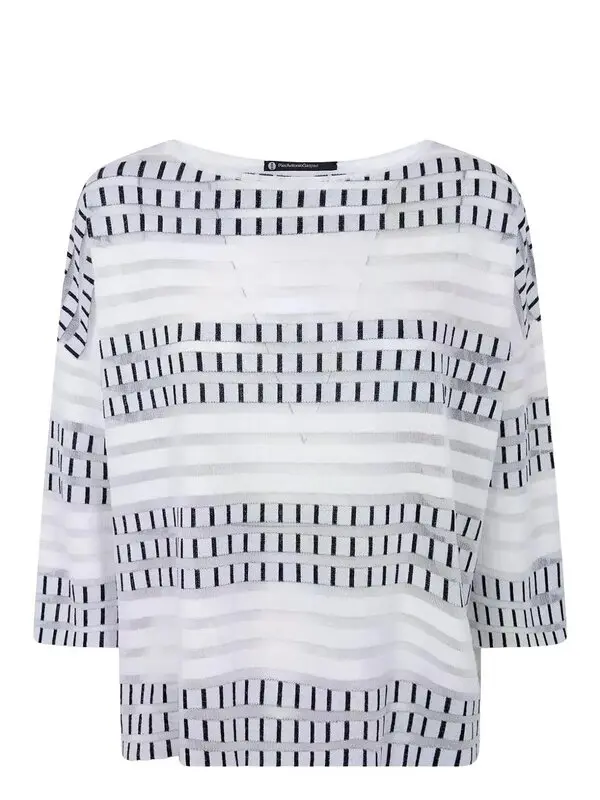 PIERANTONIOGASPARI Striped Sweater - White