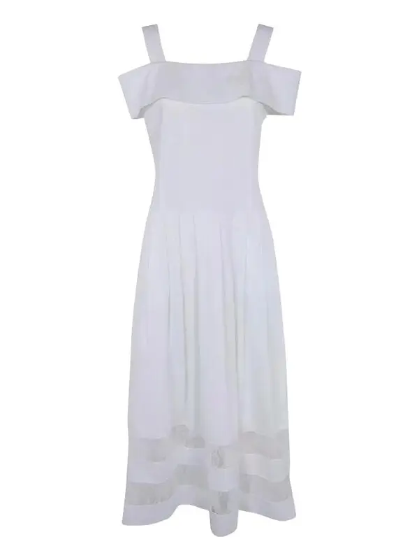 BLUGIRL Shoulder Strap Dress - White