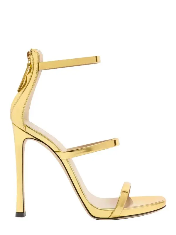GIUSEPPE ZANOTTI Harmony Stiletto Sandals - Gold