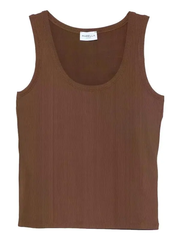 Marella Tank Top - Brown