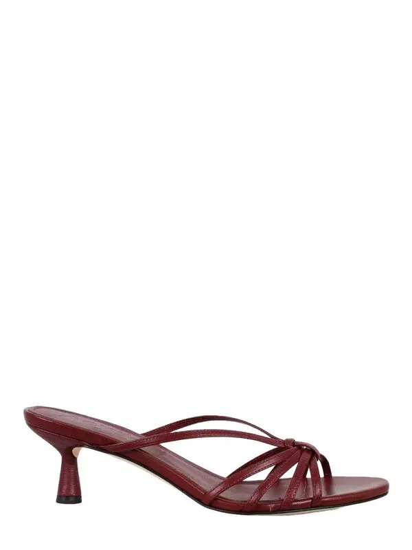 AeydĒ Abby Strap Sandals - Red