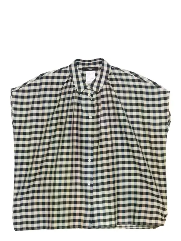 Max Mara Strano Checked Button-down Shirt - Neutrals
