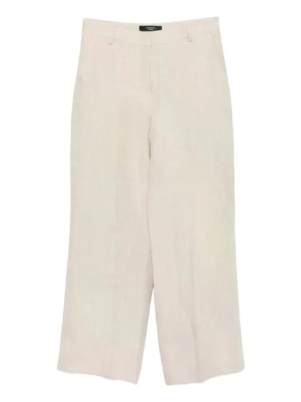 Max Mara Malizia Pressed-crease Pallazo Pants - Neutrals