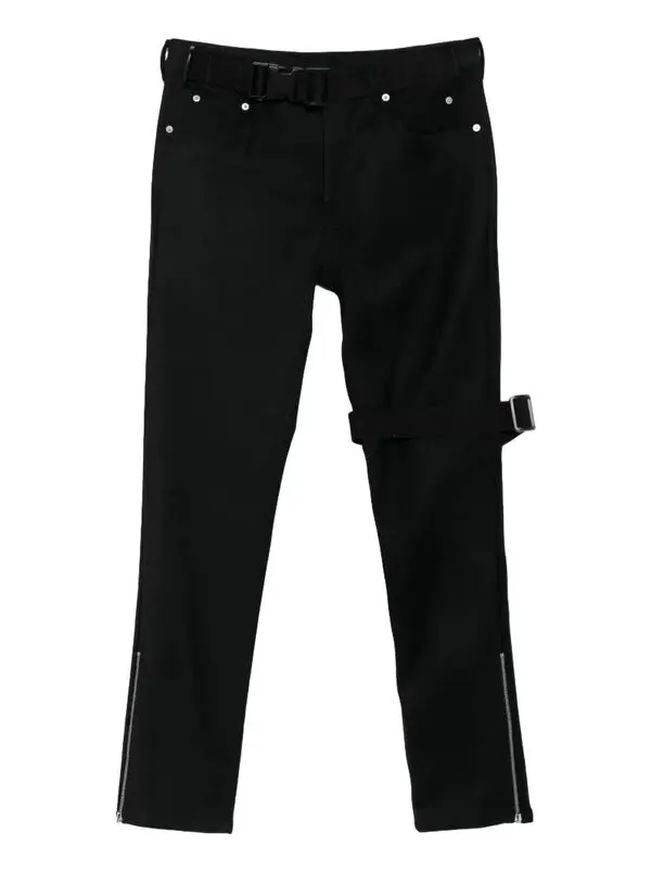 Rick Owens Belted Jeans - Black